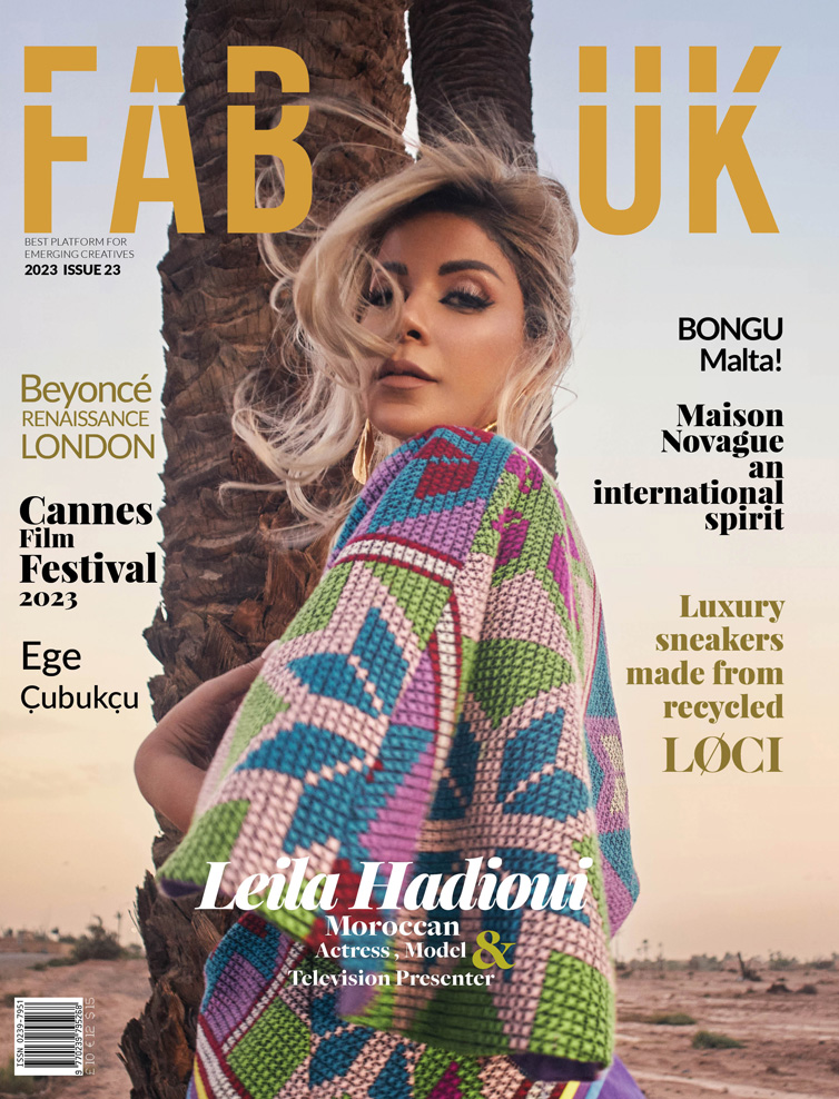 23rd edition of FabUK Magazine featuring Leila Hadioui